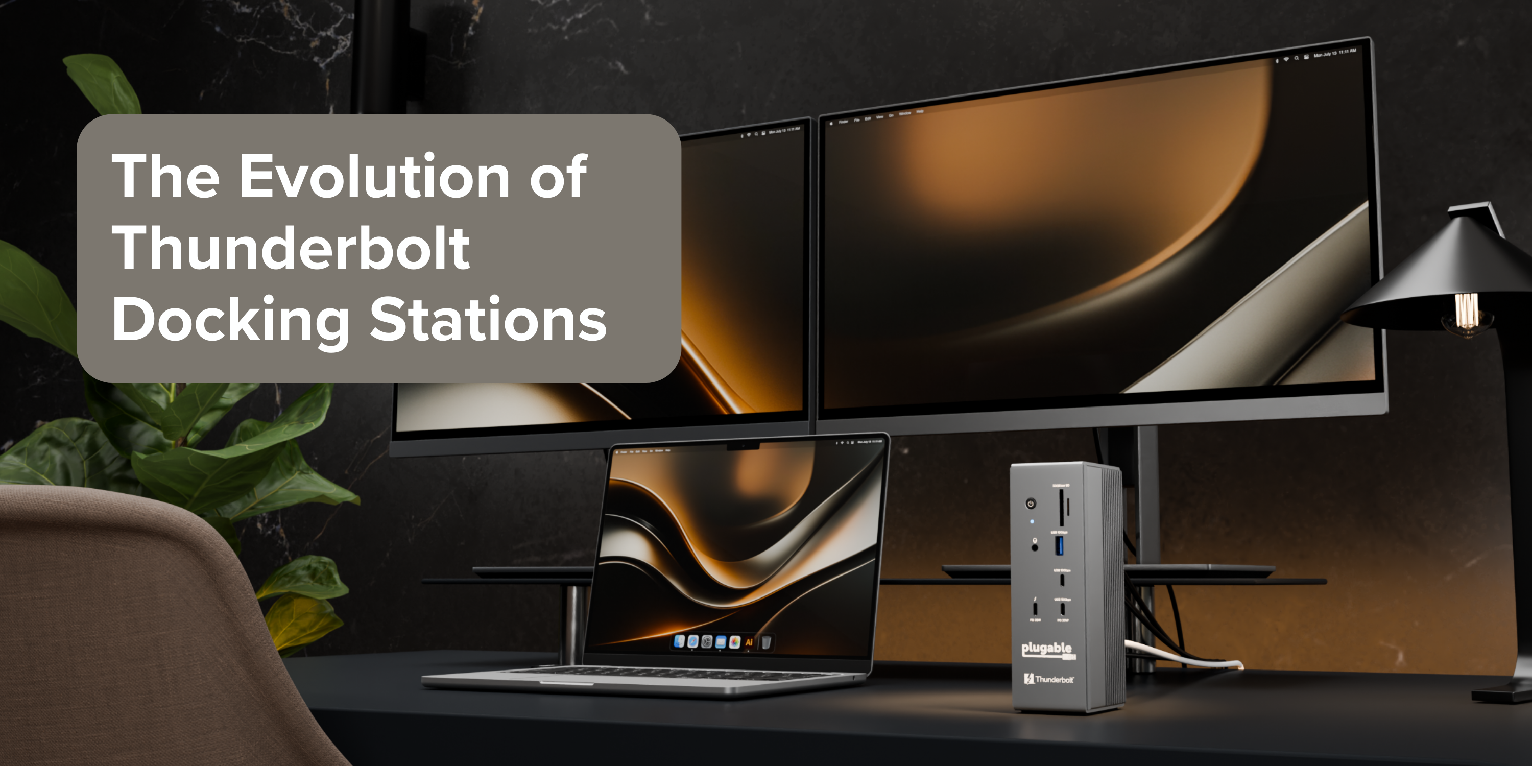 The Evolution of Thunderbolt Docking Stations ~ Plugable Technologies
