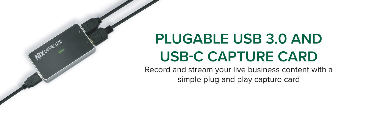 Plugable Performance NIX USB 3.0/USB-C HDMI Streaming and Capture Card ...