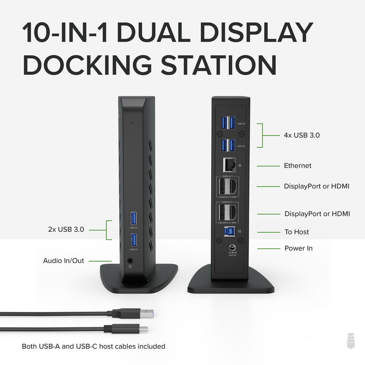 Plugable Universal Docking Station for Dual 4K Monitors ~ Plugable ...