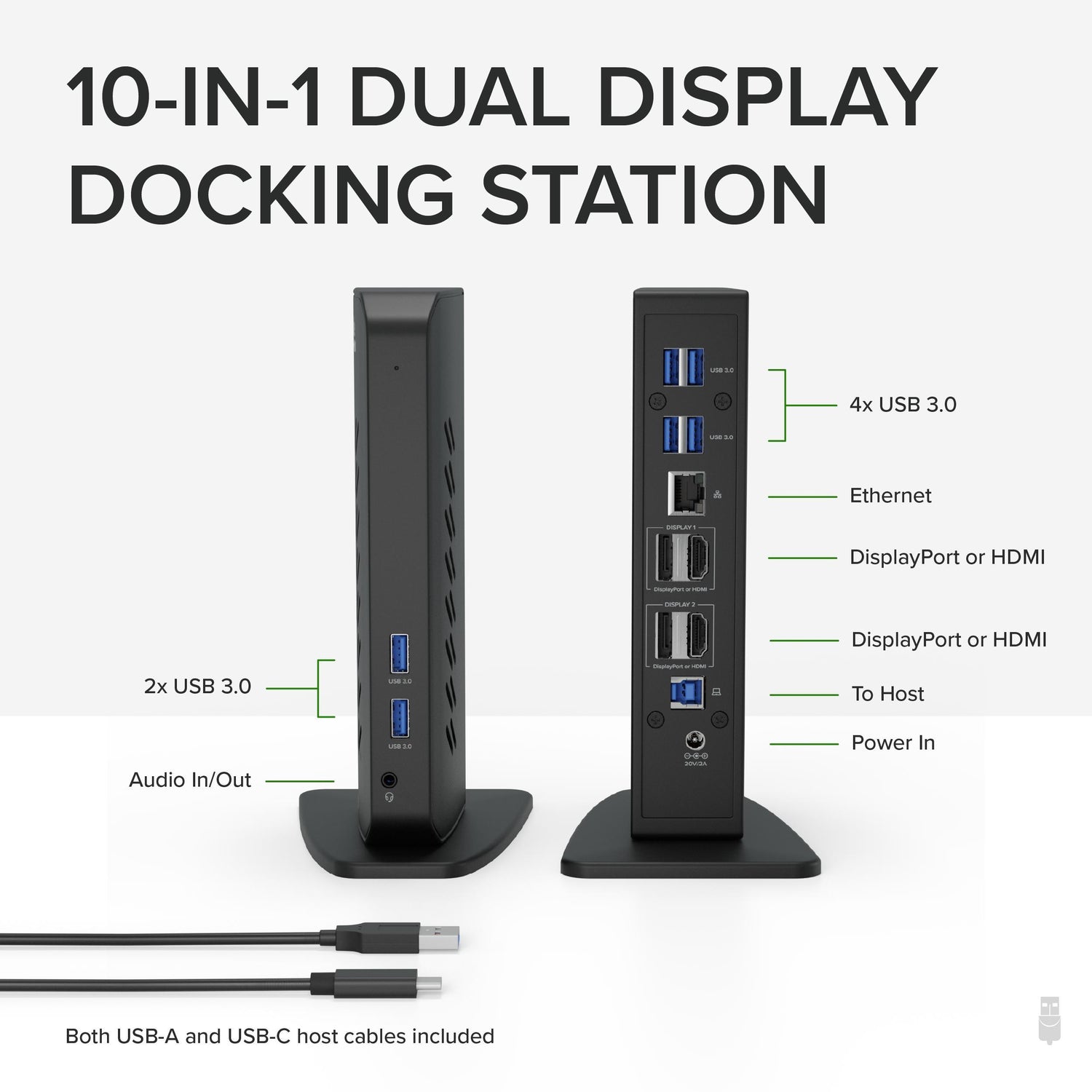 Plugable Universal Docking Station for Dual 4K Monitors ~ Plugable ...