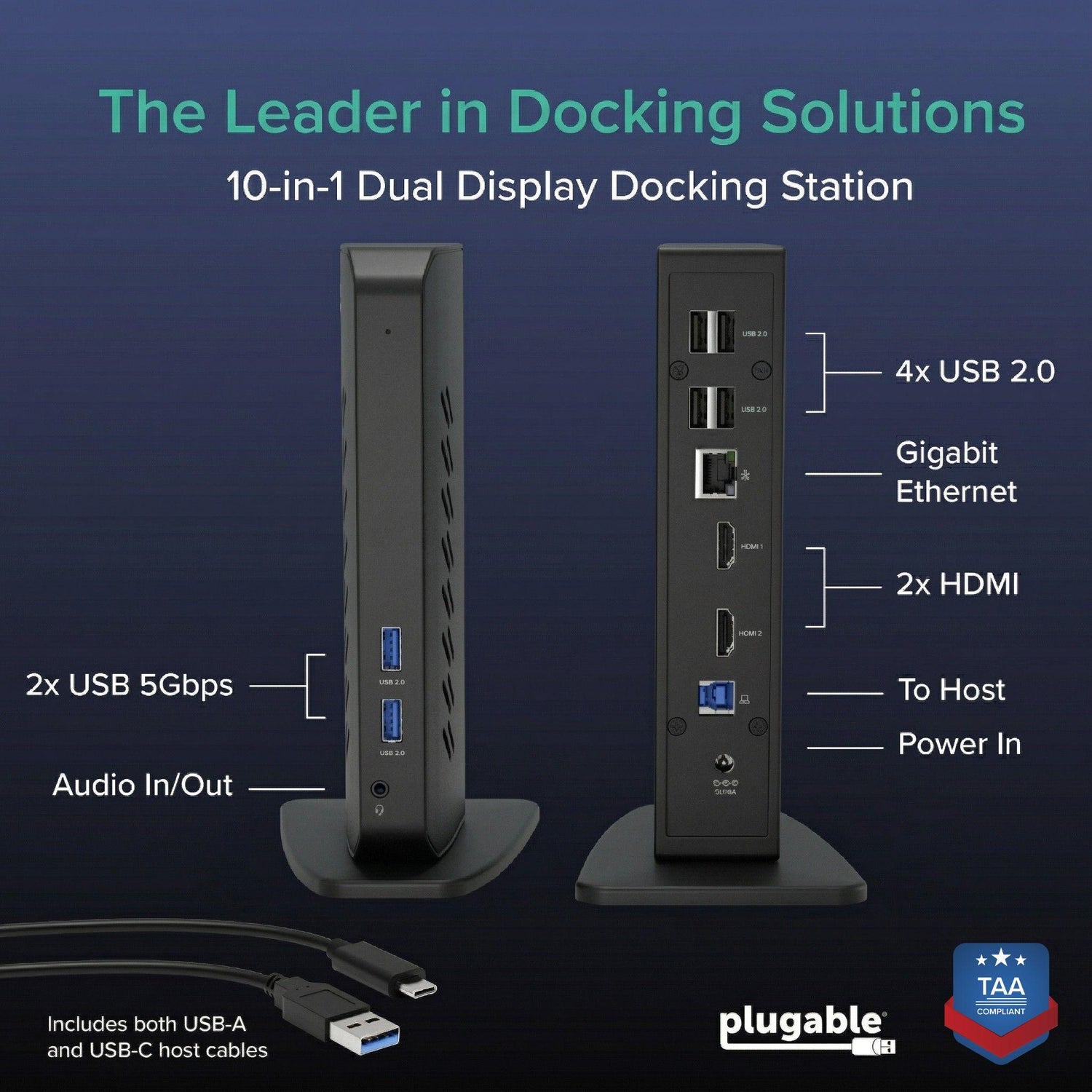 Plugable Dual Monitor Universal Docking Station ~ Plugable Technologies
