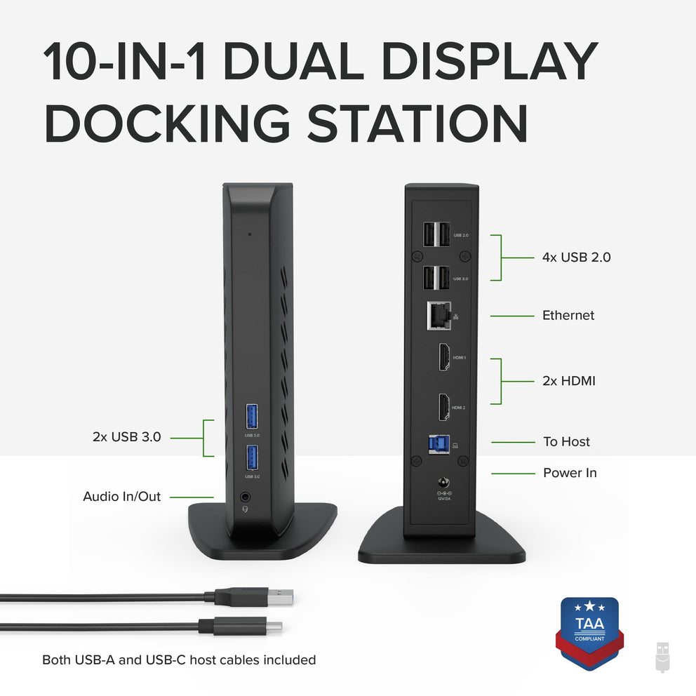 Plugable Dual Monitor Universal Docking Station ~ Plugable Technologies