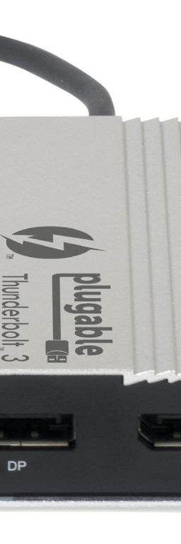 Plugable Thunderbolt™ 3 Dual DisplayPort Adapter for Windows ~ Plugable ...