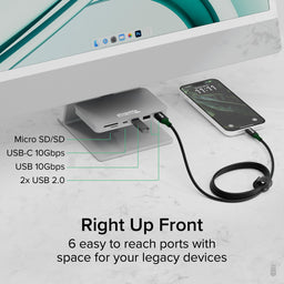 Plugable 6-in-1 USB-C Hub for iMac 24 Inch ~ Plugable Technologies