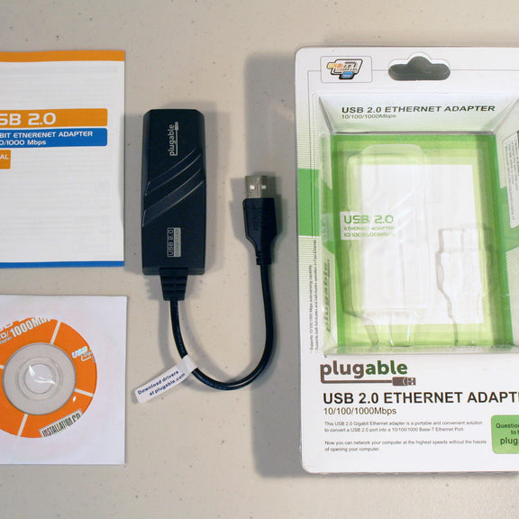 Plugable USB 2.0 10/100/1000 Gigabit Ethernet Adapter ~ Plugable ...