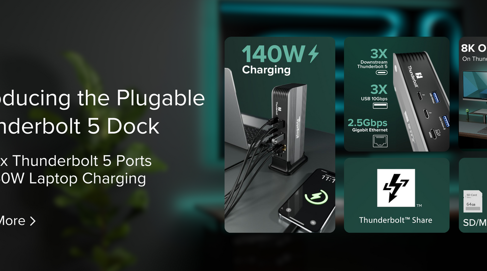Plugable #1 in Docking Stations and USB Devices ~ Plugable Technologies