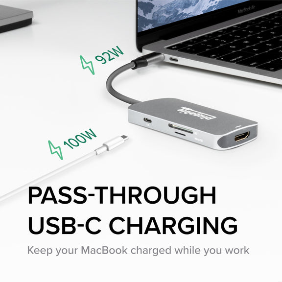 Plugable USB-C 7-in-1 Hub ~ Plugable Technologies