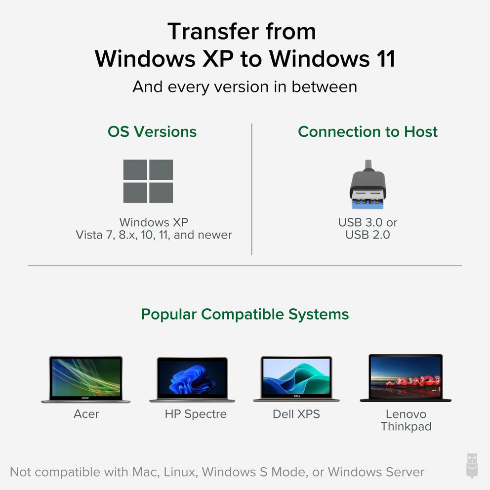 Plugable USB Windows Transfer Cable ~ Plugable Technologies