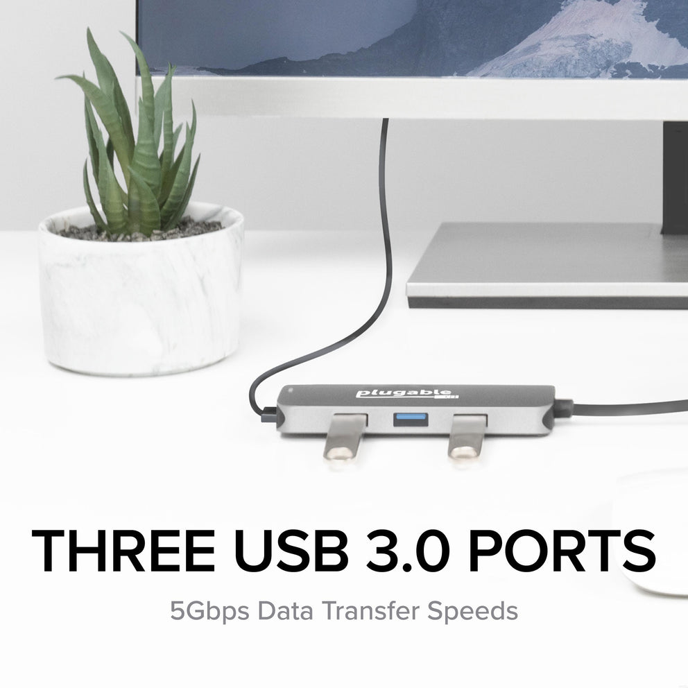 Plugable USB-C 7-in-1 Hub ~ Plugable Technologies
