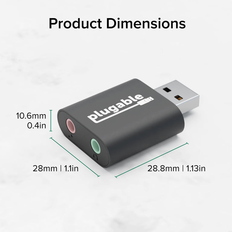 Plugable USB Audio Adapter ~ Plugable Technologies