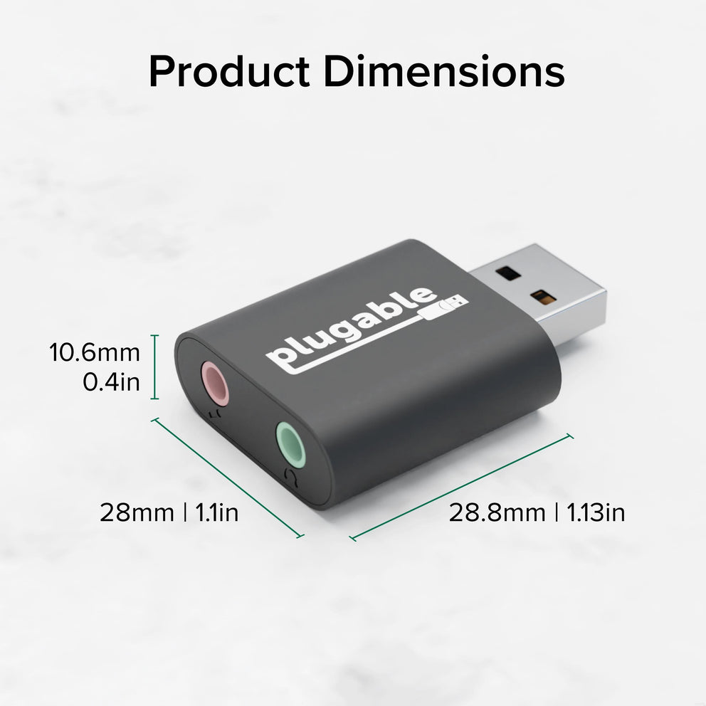 Plugable USB Audio Adapter ~ Plugable Technologies