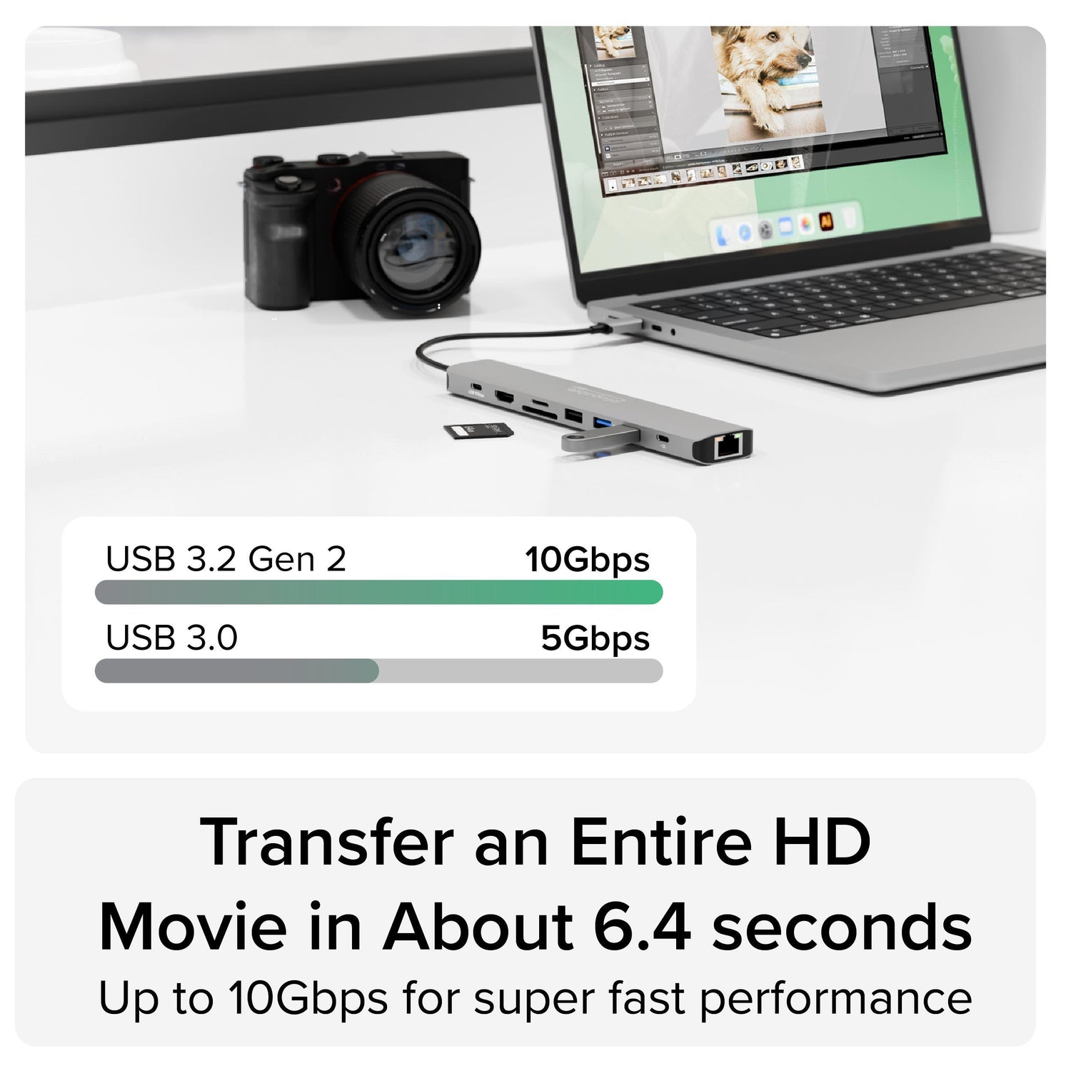 Plugable 9-in-1 USB-C Hub with 4K HDMI, 140W Pass-Through Charging ...