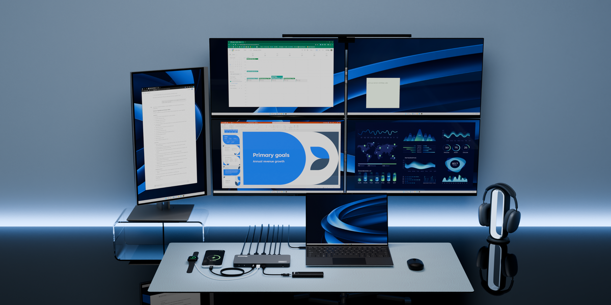 Productivity Impact of Multiple Monitors ~ Plugable Technologies