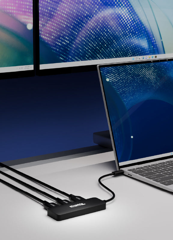 Plugable USB-C to HDMI Adapter for Triple Monitors ~ Plugable Technologies