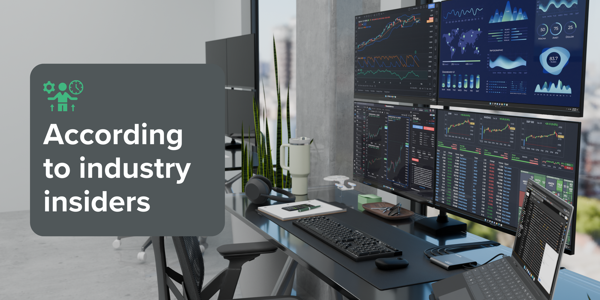 Productivity Impact of Multiple Monitors ~ Plugable Technologies