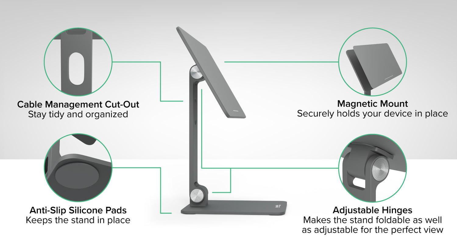 Plugable Magnetic iPad Stand for iPad Air & iPad Pro 11" ~ Plugable ...