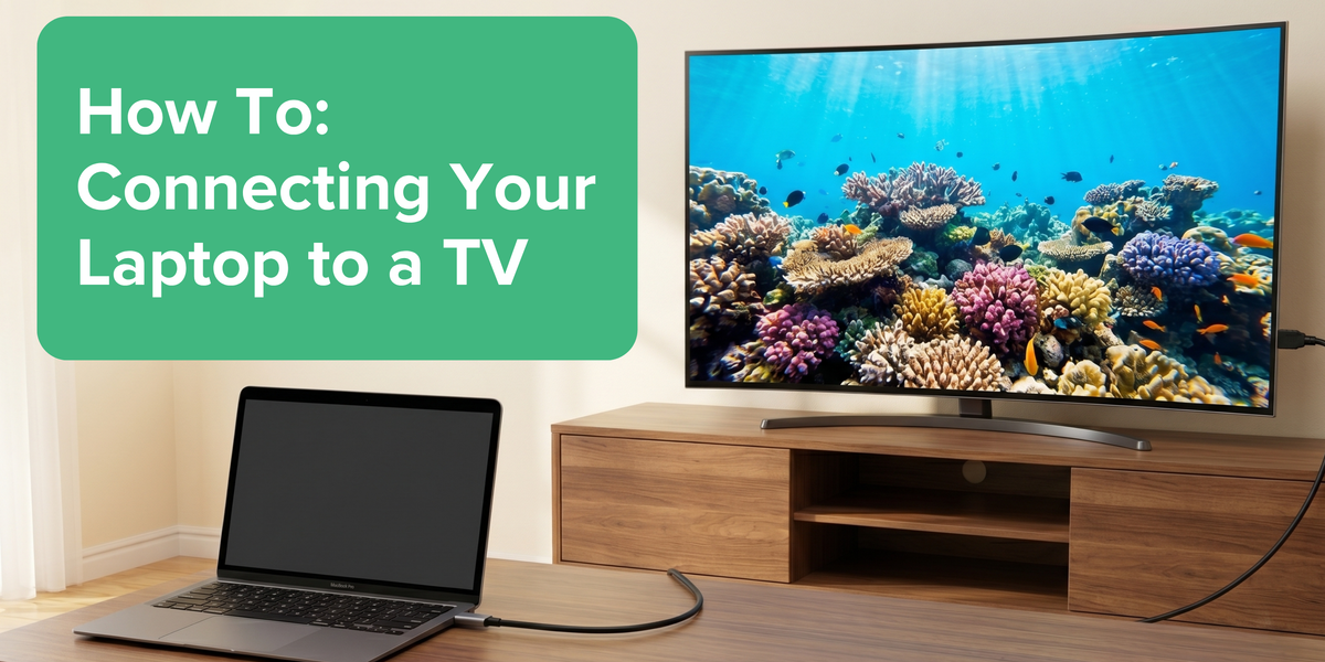 How to Connect Your Laptop to a TV ~ Plugable Technologies