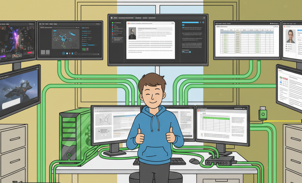 How to Run Five Monitors (or More) on One Computer ~ Plugable Technologies