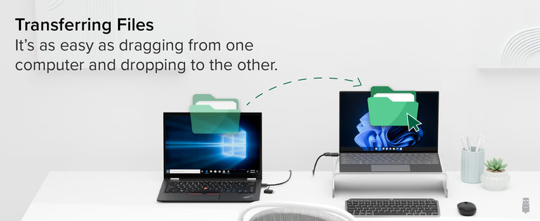 Plugable USB Data Transfer Cable with USB-C Adapters, 6.6ft ~ Plugable ...