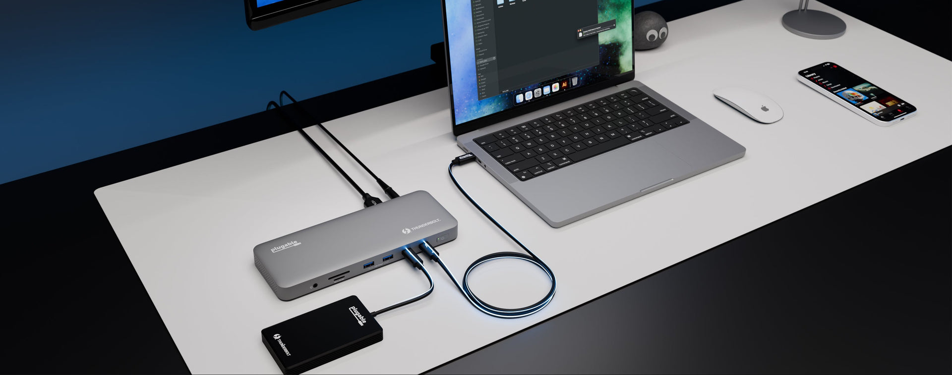 Plugable Introduces Thunderbolt 4 Dock Designed for Mac: The TBT-UDM ...