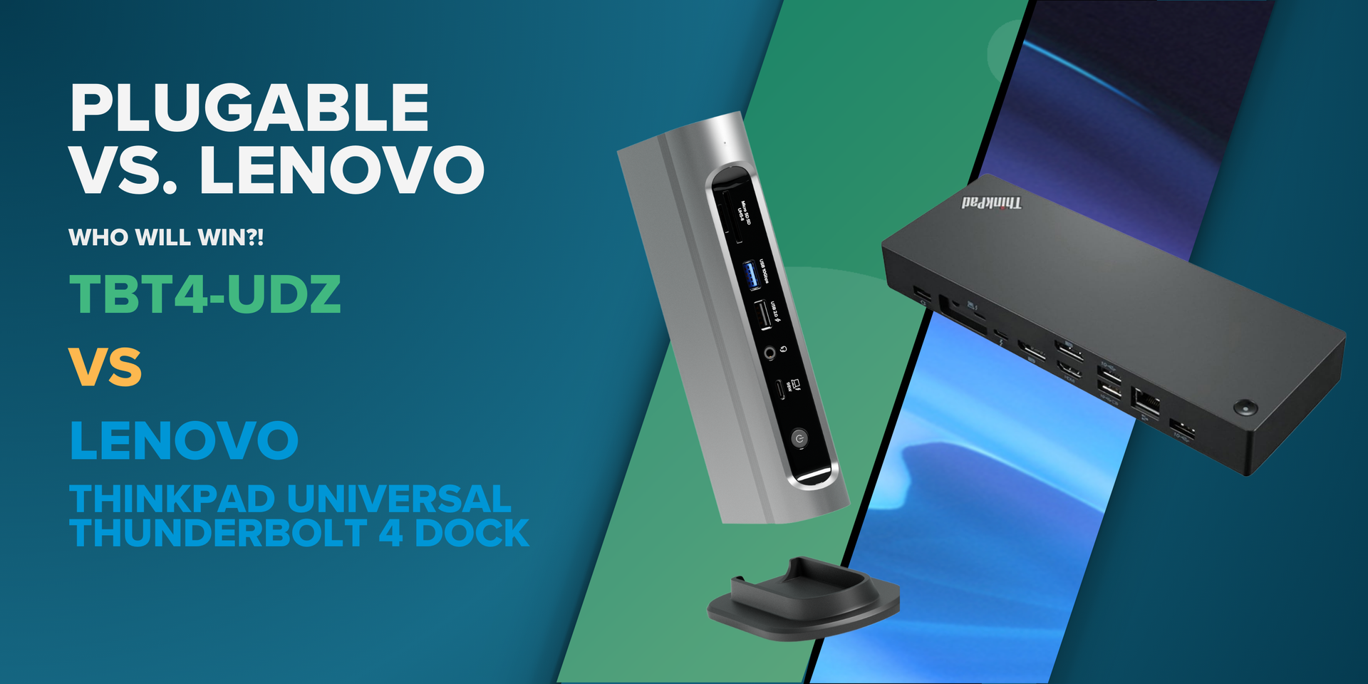 Head to Head: Plugable TBT4-UDZ vs Lenovo ThinkPad Universal Thunderbo ...