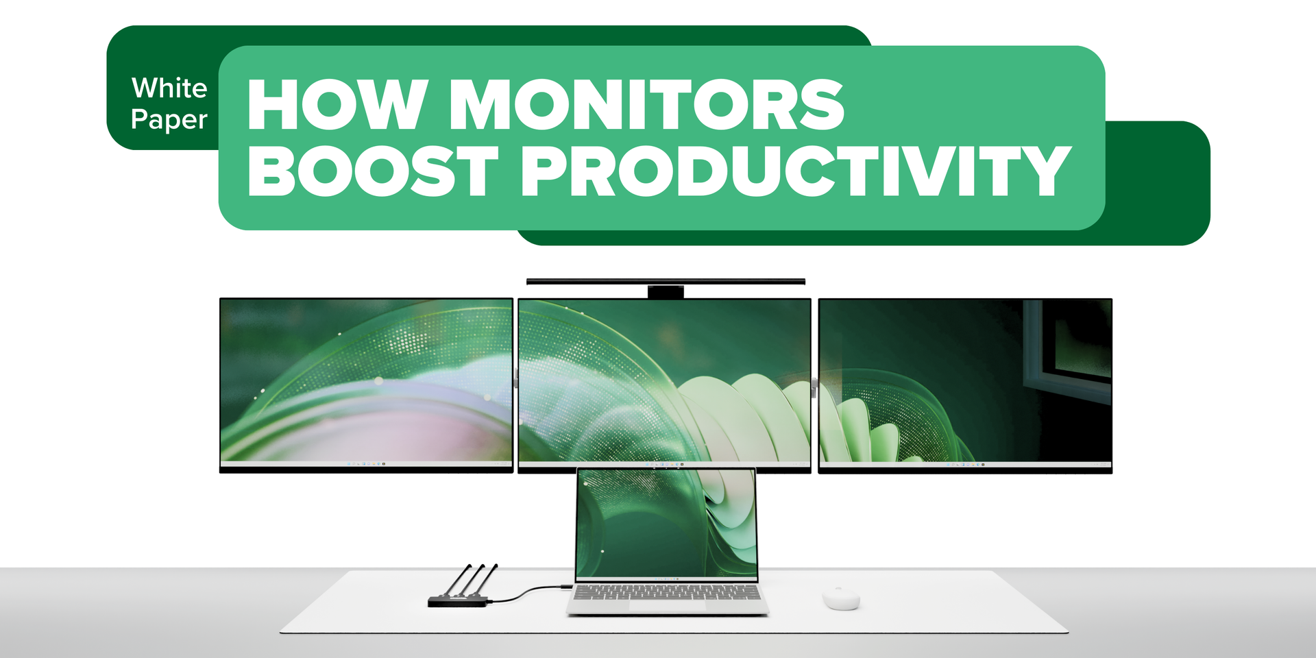 Productivity Impact of Multiple Monitors ~ Plugable Technologies