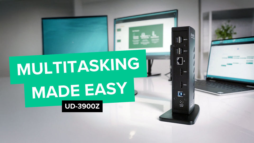 Plugable Dual Monitor Universal Docking Station ~ Plugable Technologies