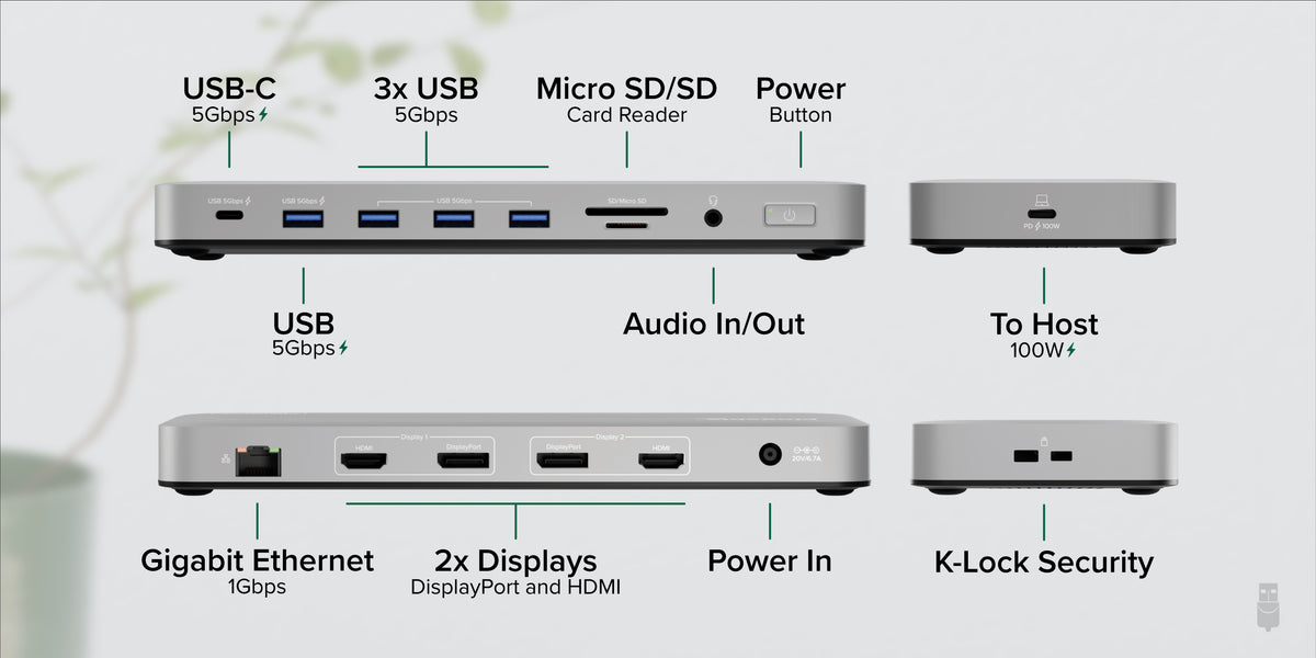 The Redesigned Dual Display Dock for Mac ~ Plugable Technologies