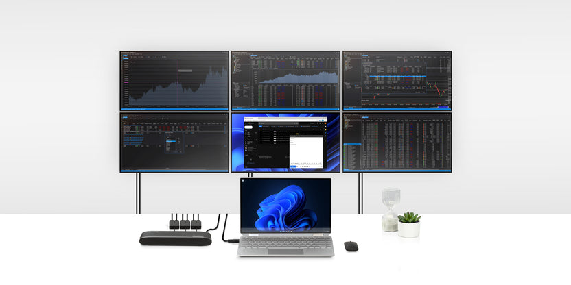Expanding Multi-Monitor Setups with USB Graphics Adapters ~ Plugable Technologies