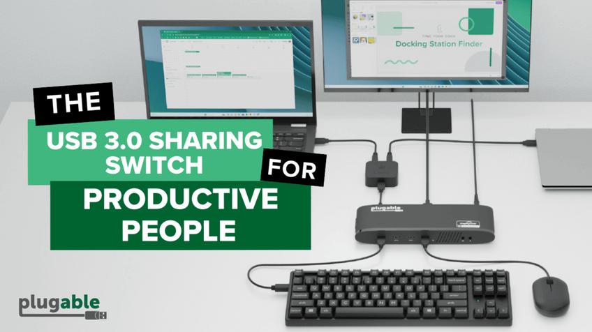 Plugable USB 3.0 Sharing Switch ~ Plugable Technologies