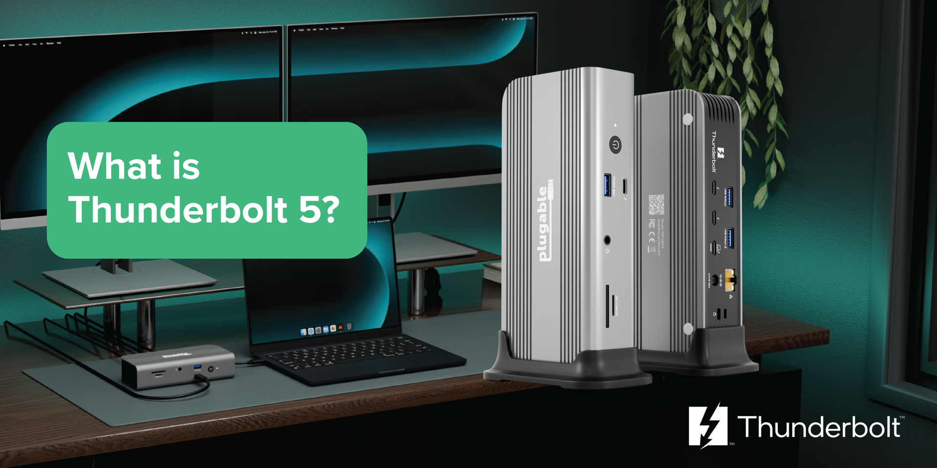What Is Thunderbolt 5? Architecture, Speed, and Do You Need ~ Plugable ...