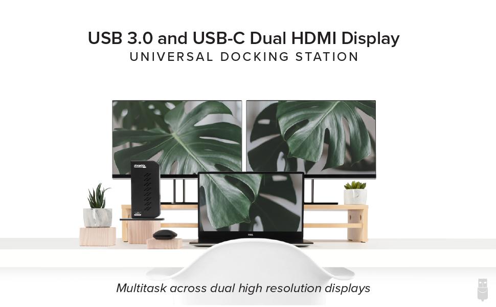 Plugable Dual Monitor Universal Docking Station ~ Plugable Technologies