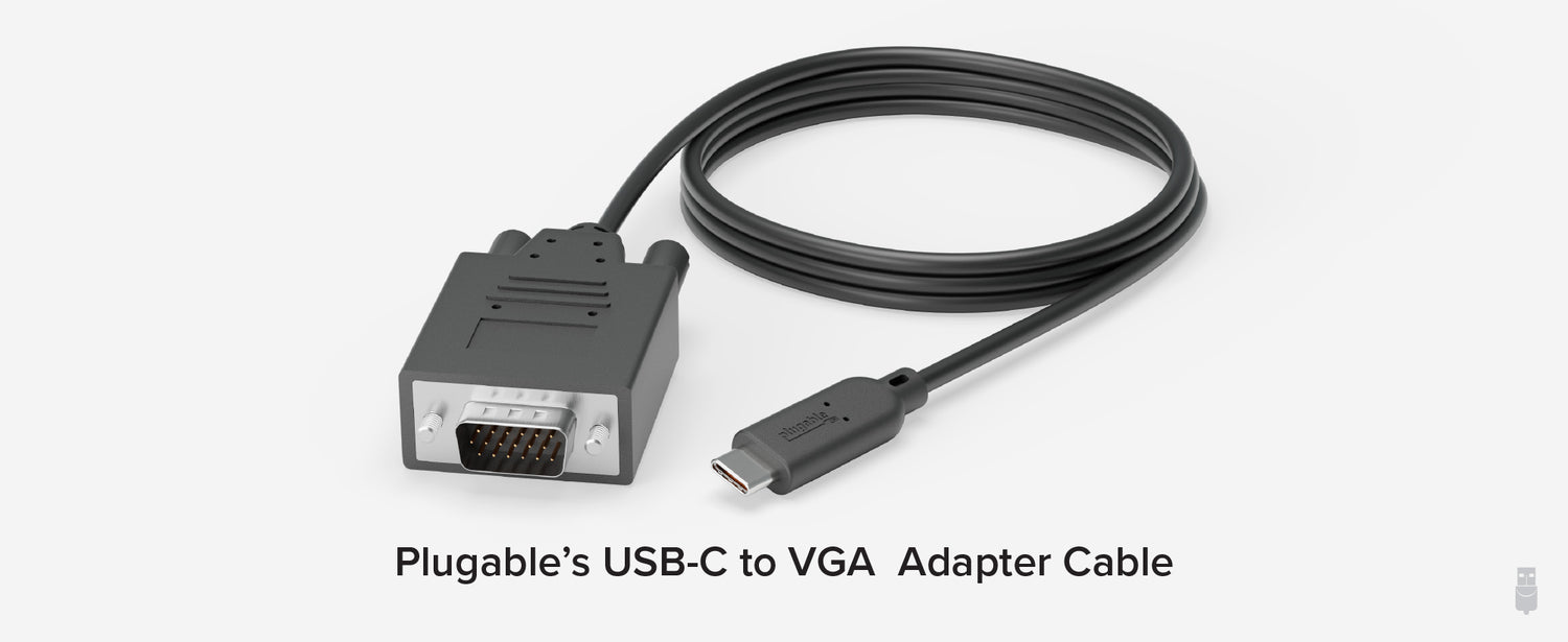Plugable USB-C to VGA Cable ~ Plugable Technologies