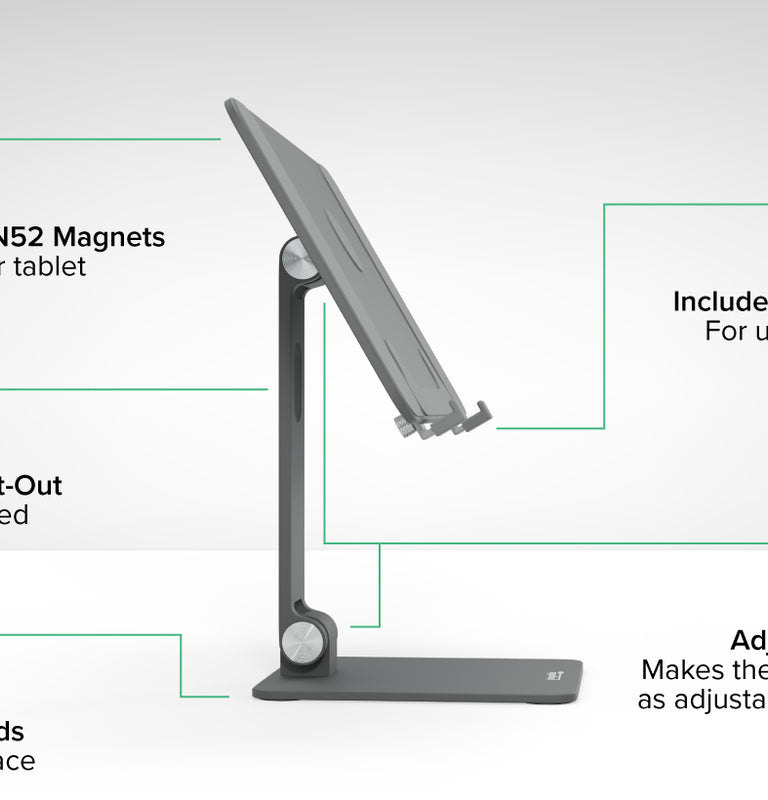 Plugable Magnetic iPad Tablet Stand for iPad Pro 12.9” ~ Plugable ...