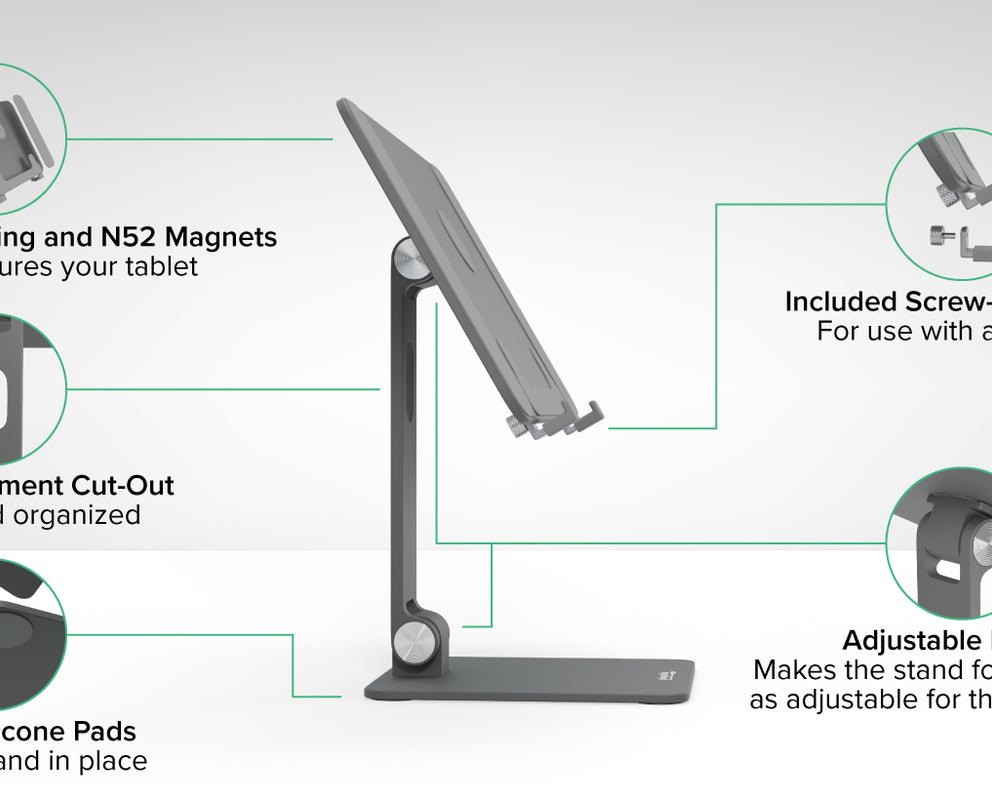 Plugable Magnetic iPad Tablet Stand for iPad Pro 12.9” ~ Plugable ...