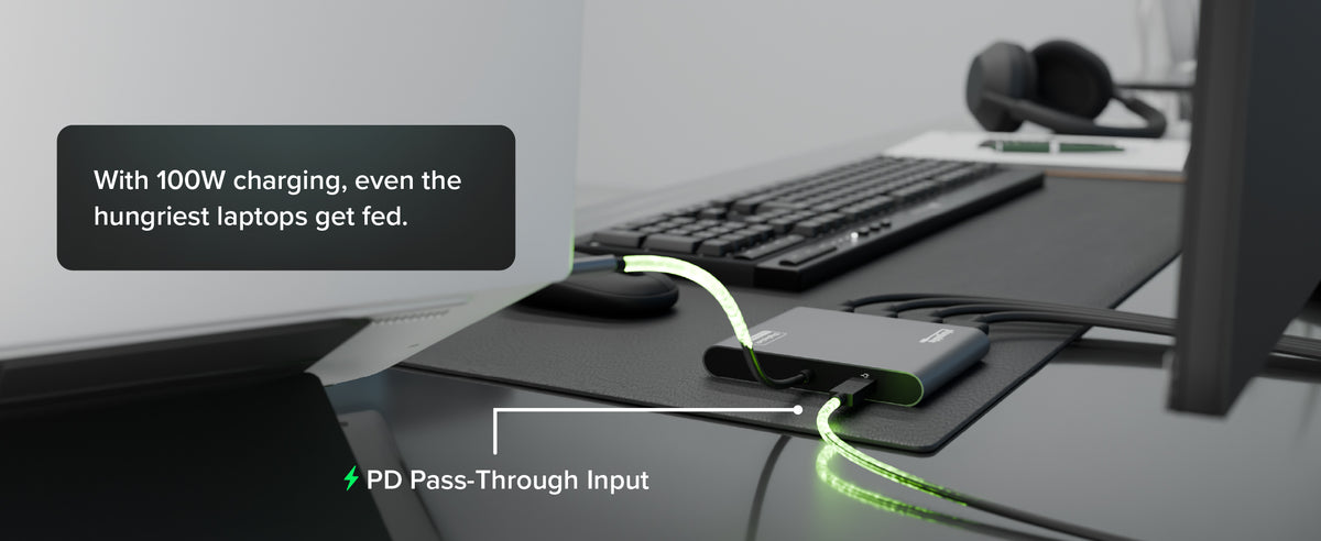 Plugable USB-C Quad 4K HDMI Graphics Adapter With up to 100W USB-C PD ~ Plugable Technologies