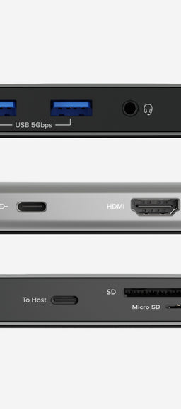 Plugable USB-C Tablet / Phone / iPad Stand with Docking Station, 100W ...