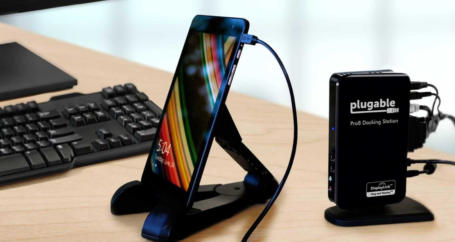Plugable Pro8 Docking Station for Tablets like the Dell Venue 8 Pro ...