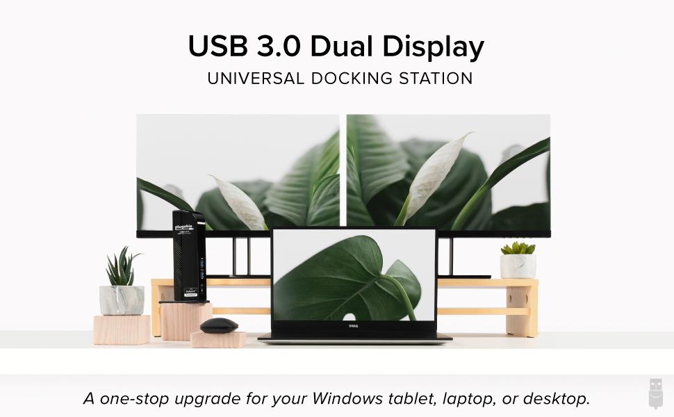 Plugable UD-3900 Dual Display Universal Docking Station – Plugable ...