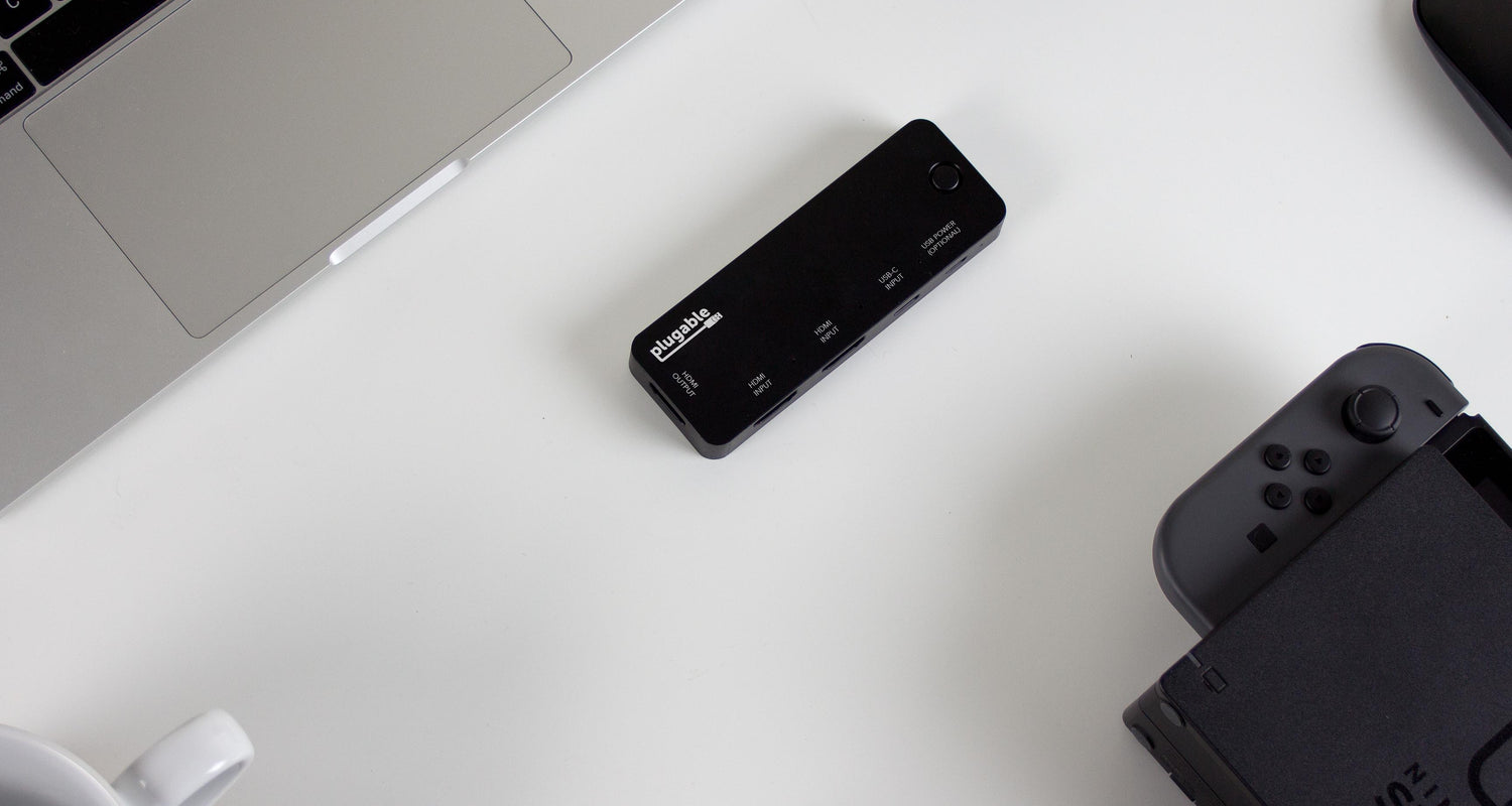 Plugable HDMI Switch With USB-C ~ Plugable Technologies