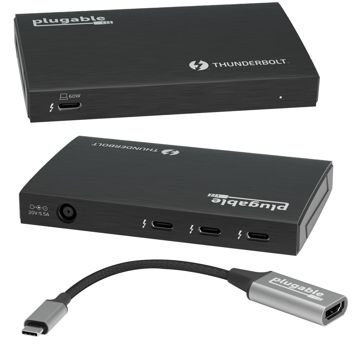 Plugable Thunderbolt 4 and USB4 Hub ~ Plugable Technologies