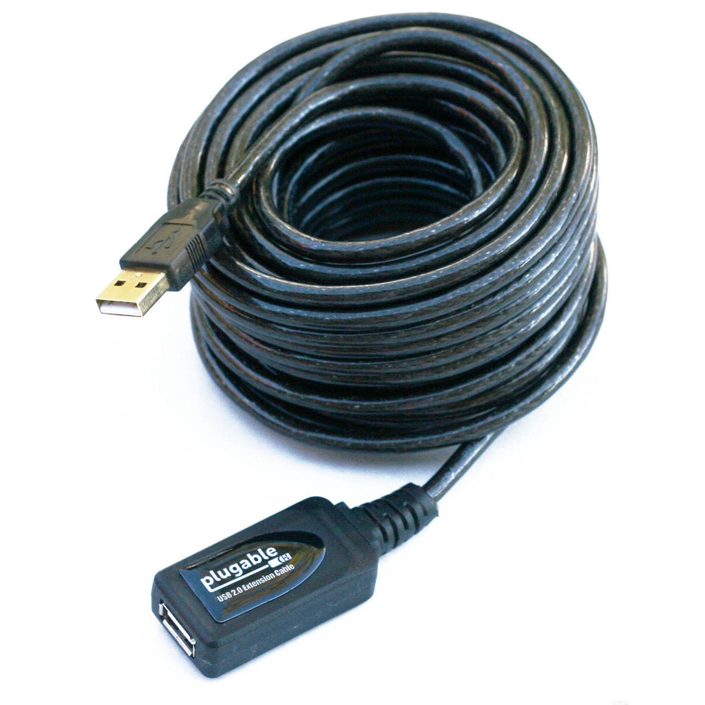 Plugable USB 2.0 Active Extension Cable (10m/32′) – Plugable Technologies