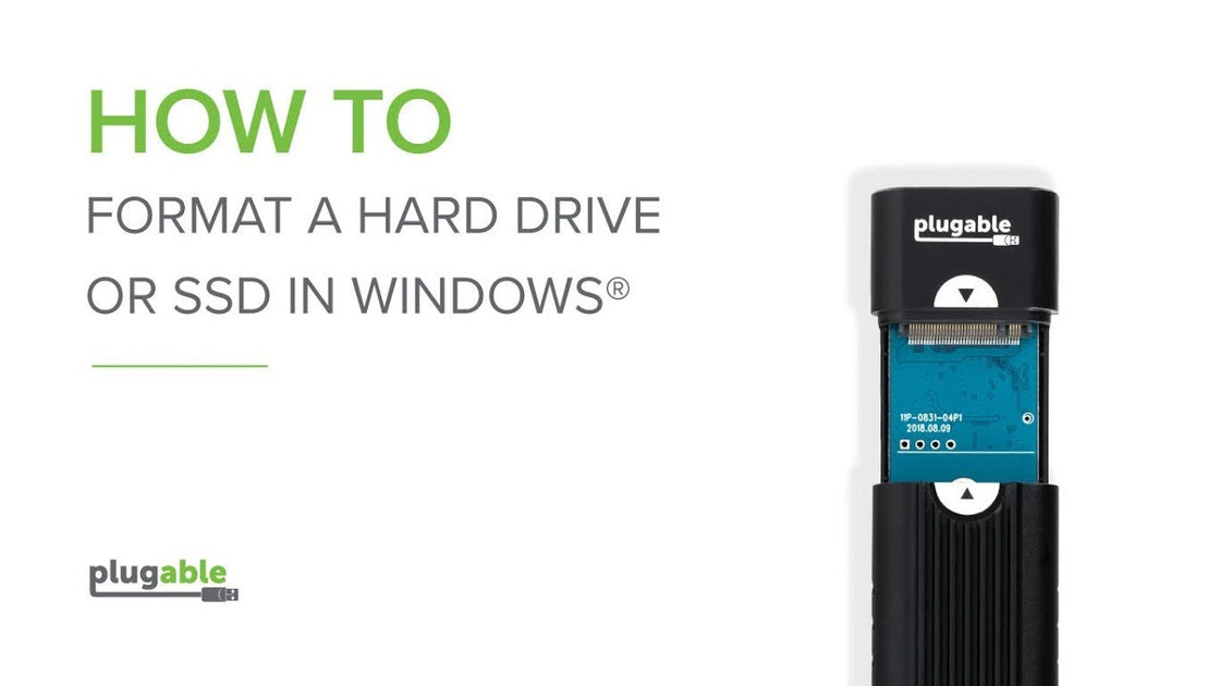 Plugable USB 3.1 Gen 2 Tool-free NVMe Enclosure ~ Plugable Technologies