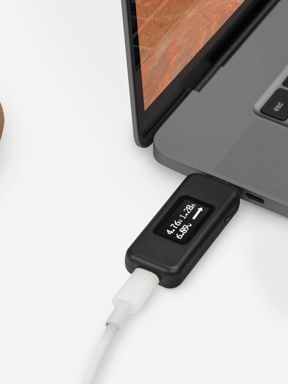 Plugable USB-C Voltage and Amperage Meter ~ Plugable Technologies