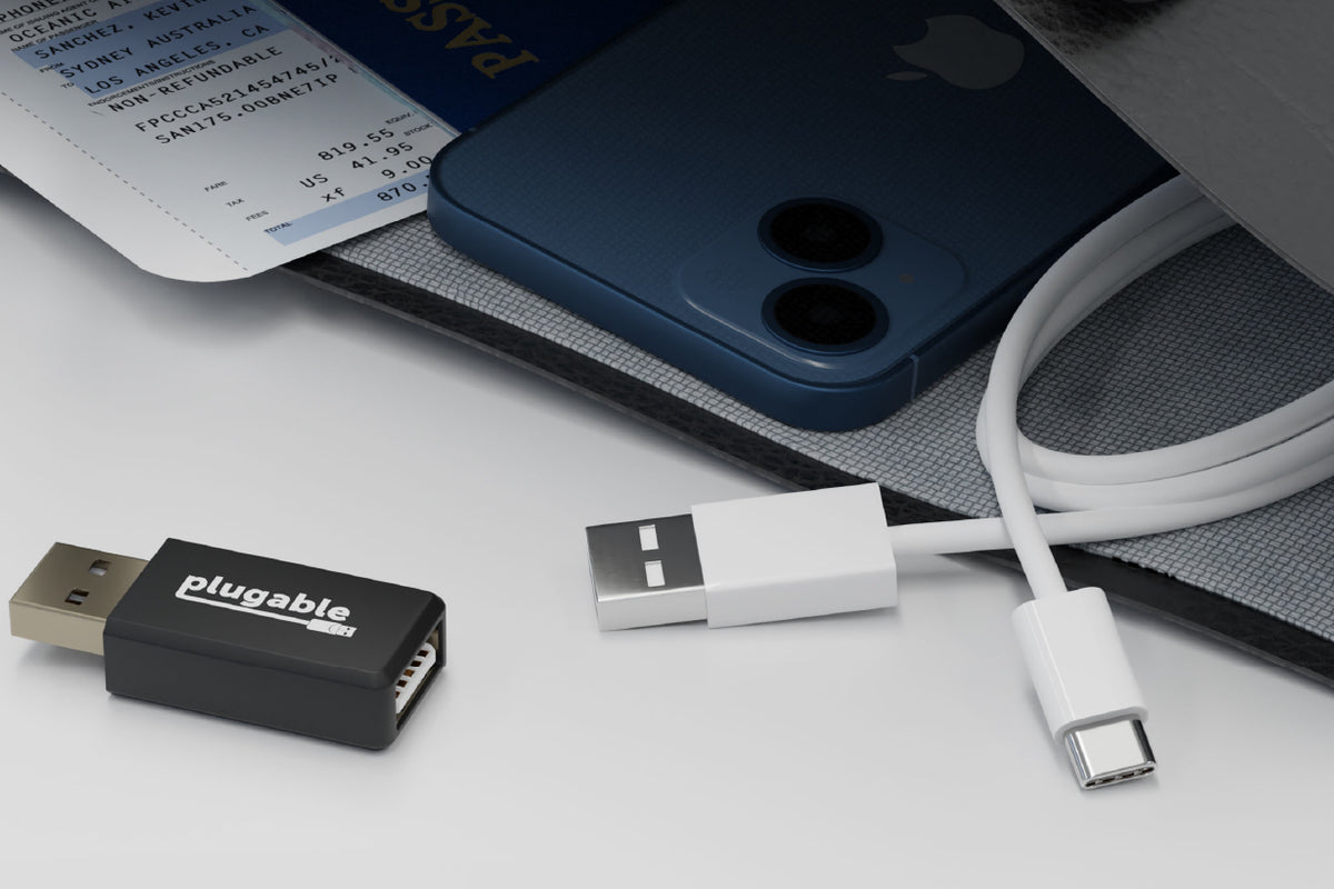 Plugable USB Data Blocker, Protects Against Juice Jacking - 5 Pack ...