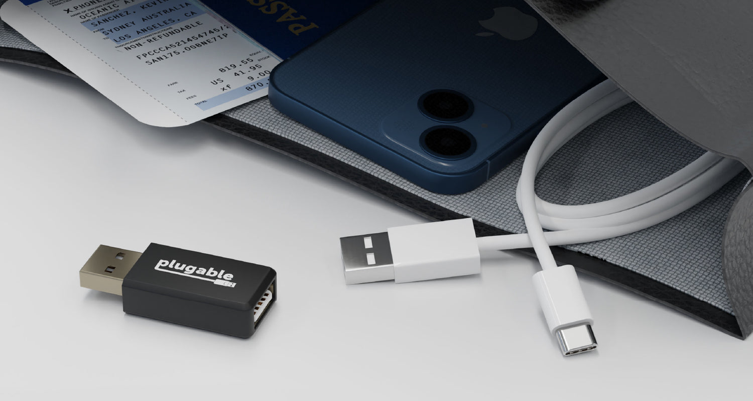 Plugable USB Data Blocker, Protects Against Juice Jacking - 5 Pack ...