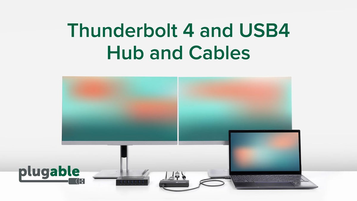 Plugable Thunderbolt 4 and USB4 Hub ~ Plugable Technologies