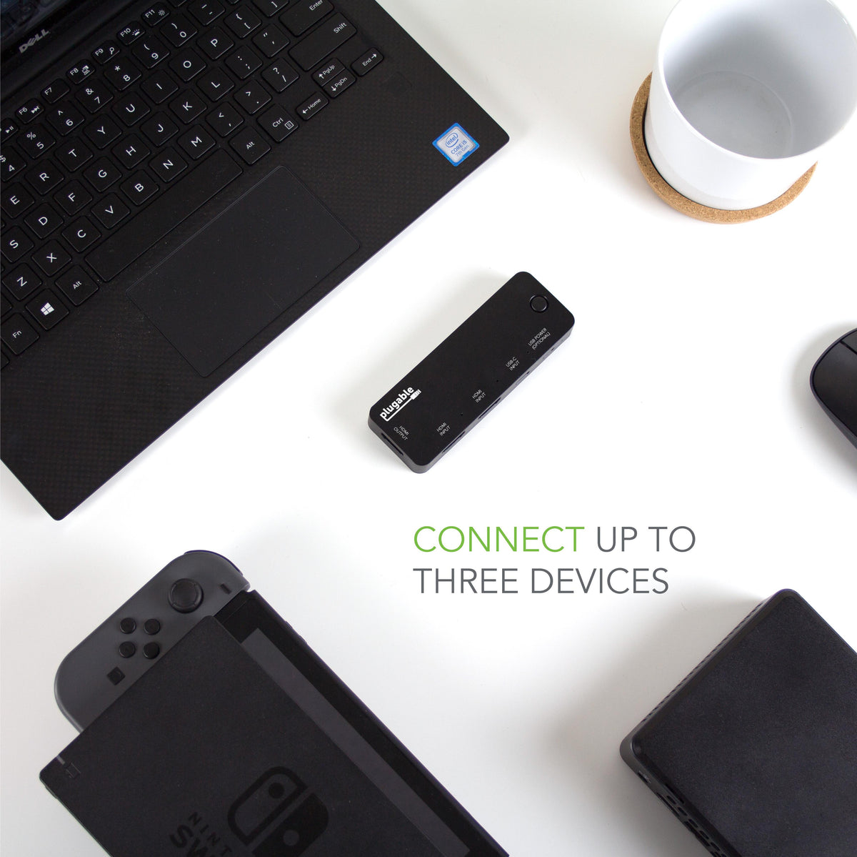 Plugable HDMI Switch With USB-C ~ Plugable Technologies