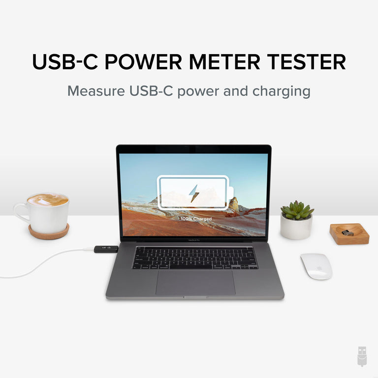 Plugable USB-C Voltage and Amperage Meter ~ Plugable Technologies
