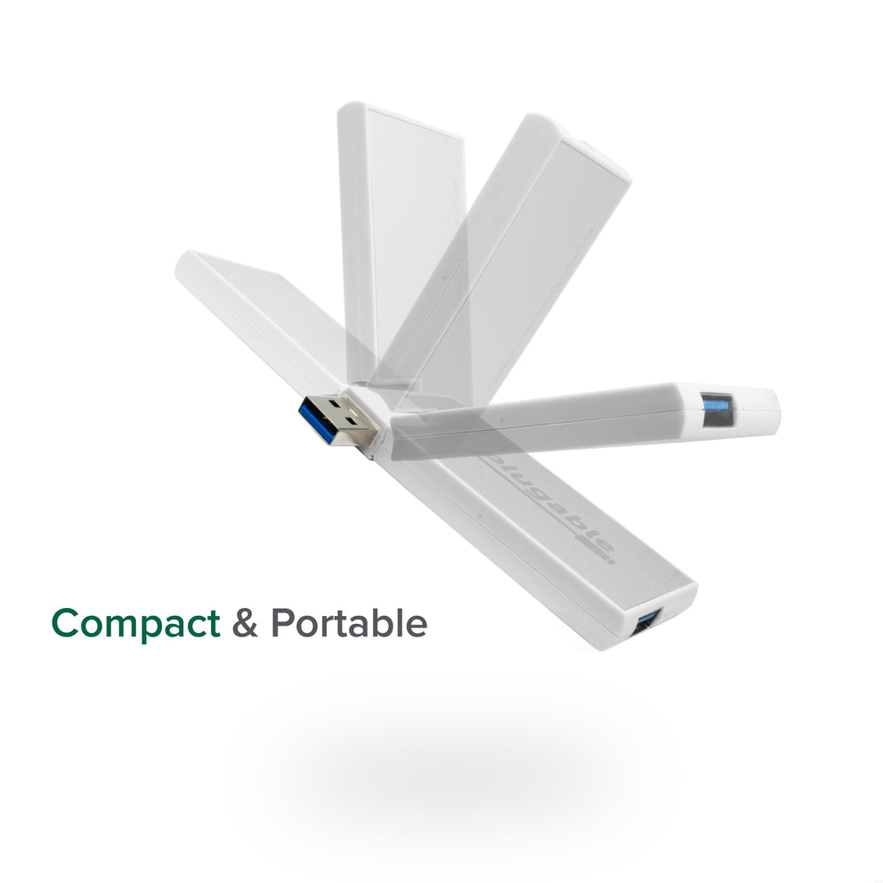 Plugable Rotating 4-Port USB 3.0 Portable Bus Powered Hub ~ Plugable ...